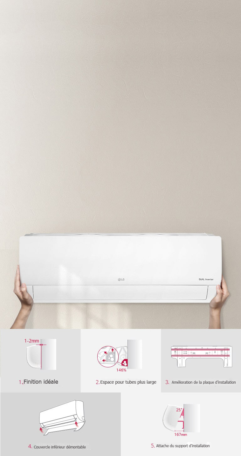 Lg 1 5hp Dualcool Inverter Ac S4 Q12ja3qj Lg Afrique
